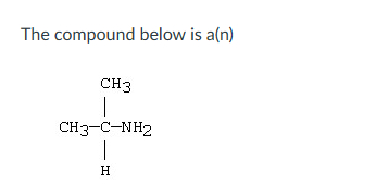 Solved The condensed structural formula for the molecule | Chegg.com