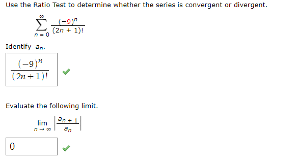 Solved How was that limit with factorials is determined? I | Chegg.com