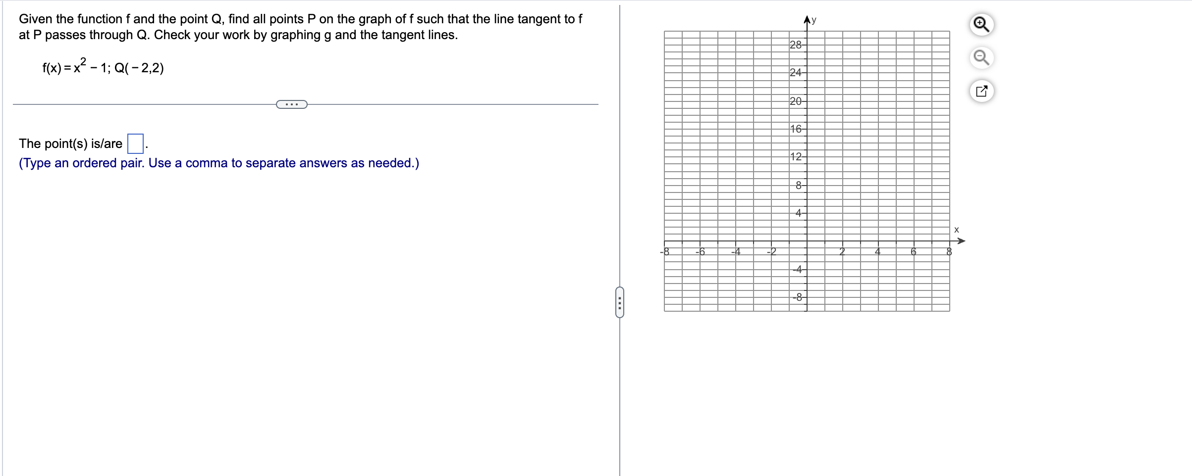 Solved Given the function f ﻿and the point Q, ﻿find all | Chegg.com