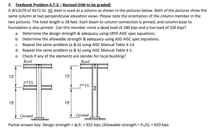 Solved 2. Textbook Problem 4.7-3 - Revised (HW to be graded) | Chegg.com