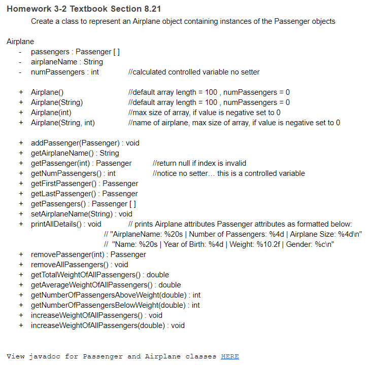 Solved Here's my first class for the assignment (in | Chegg.com