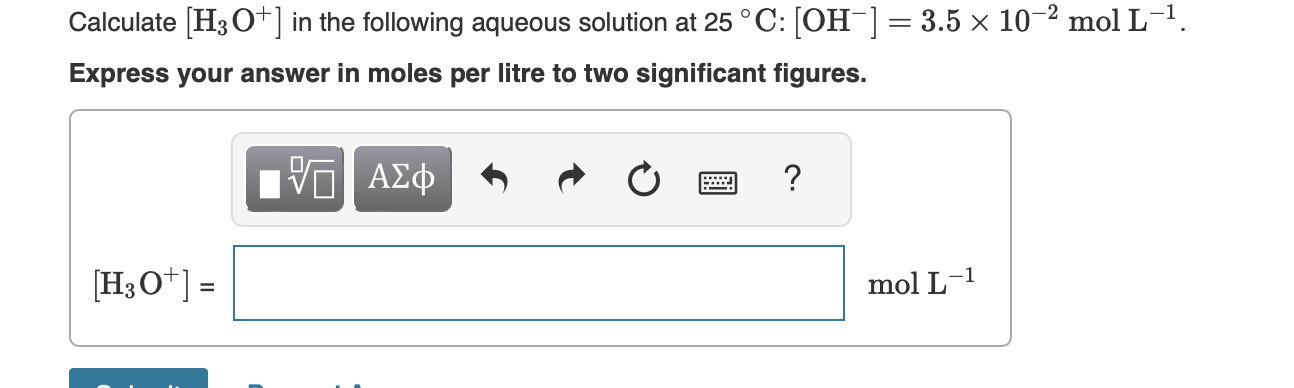 Solved Calculate H3O+in the following aqueous solution at | Chegg.com