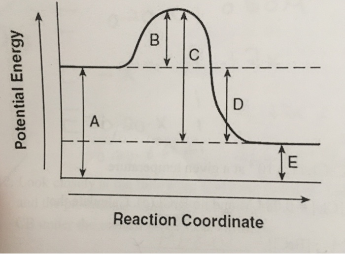 Solved what letter represents1) the net energy change for | Chegg.com