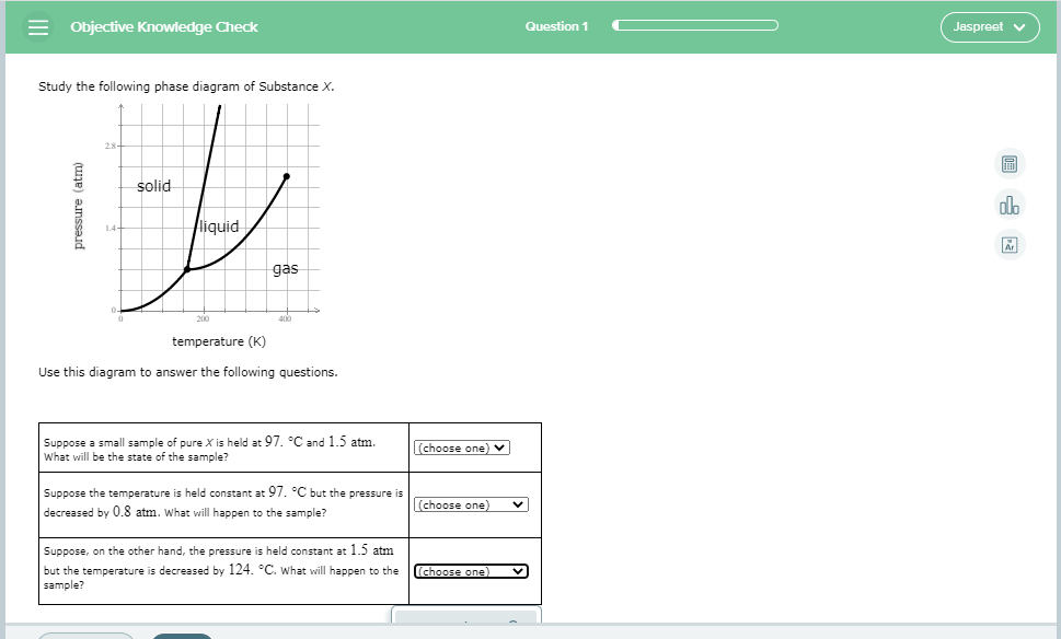 Solved = Objective Knowledge Check Question 1 Jaspreet v | Chegg.com