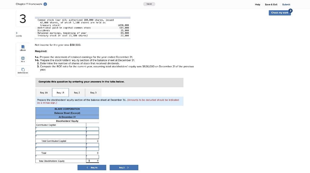 Solved Chapter 11 Homework Sare Help Save & Exit Submit | Chegg.com