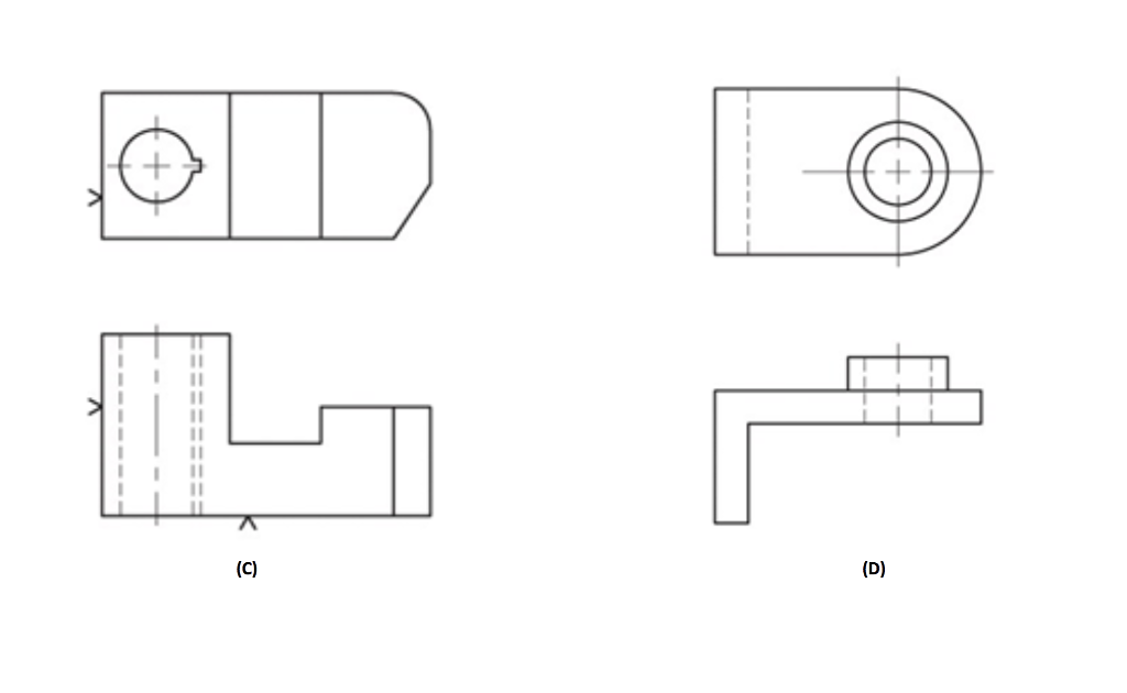 Solved This is a solidworks drawing problem.Given are the | Chegg.com