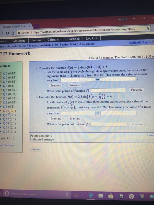Solved Pathways IMathAS Asses X → c se ure https in | Chegg.com