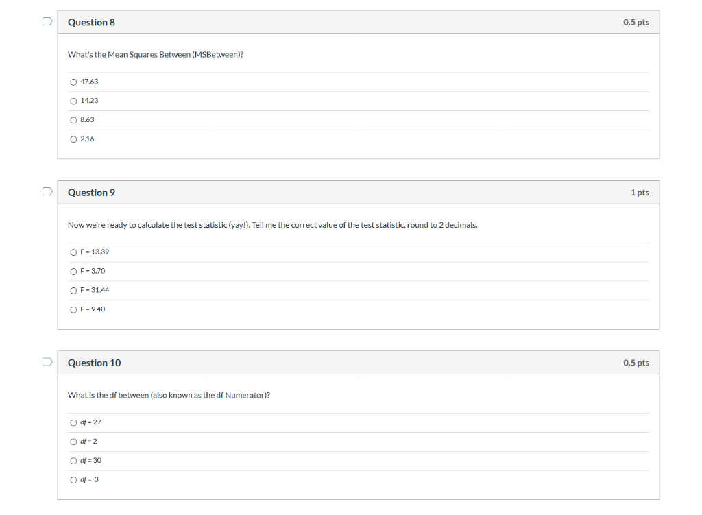 Solved Use this table to answer the following questions: | Chegg.com