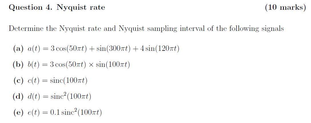 Solved Hi, can someone please help with part (d) and (e) | Chegg.com