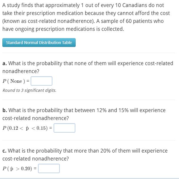 Solved A study finds that approximately 1 out of every 10 | Chegg.com