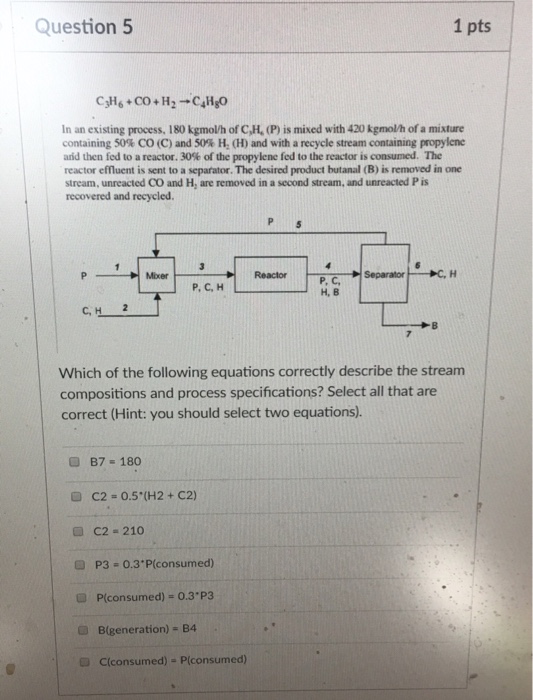 Chemical engineering Archive | July 22 2018 | Chegg.com