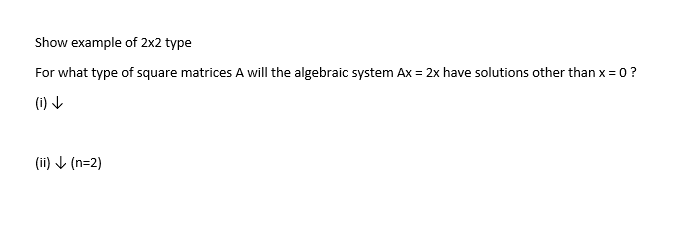 Solved Show example of 2x2 type For what type of square | Chegg.com
