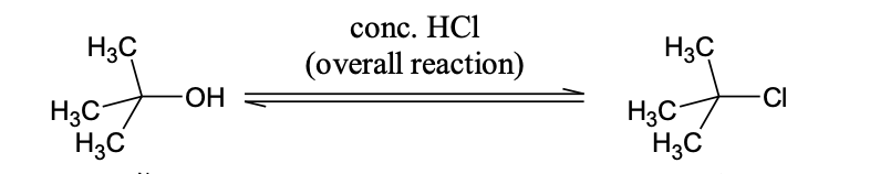 Solved conc. HCl (overall reaction) | Chegg.com