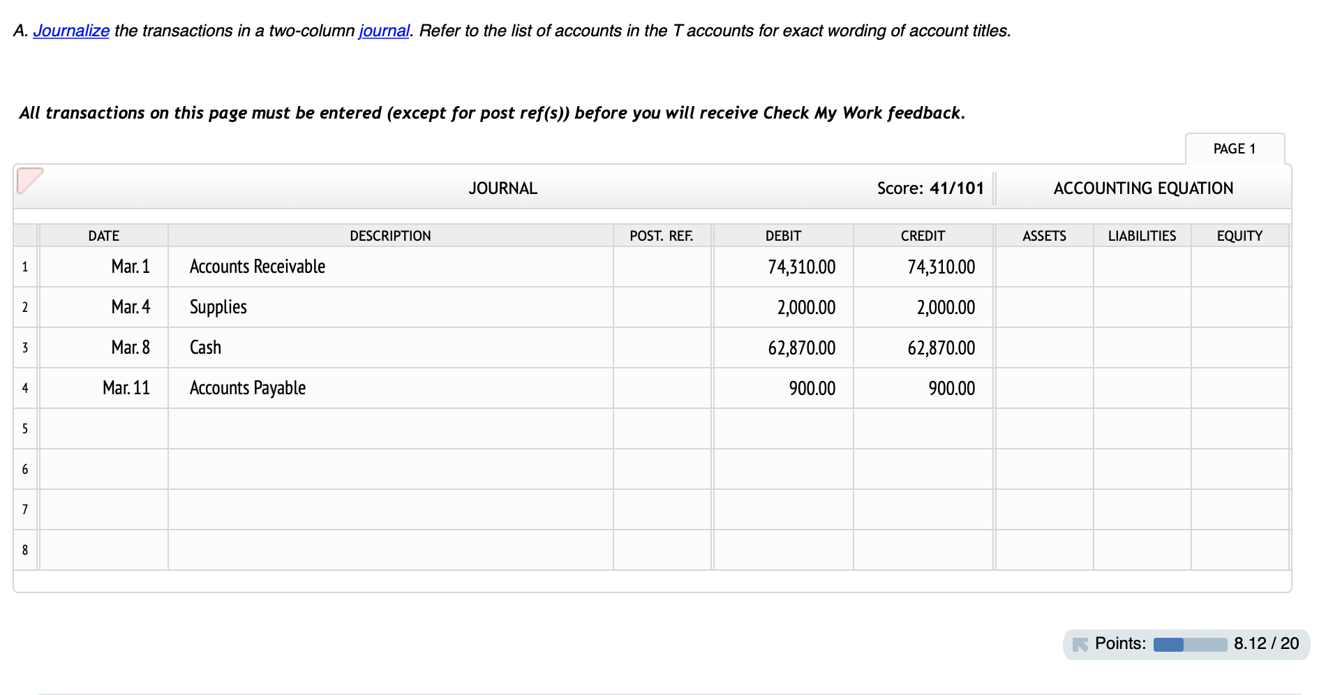 Solved The Following Selected Transactions Were Completed Chegg