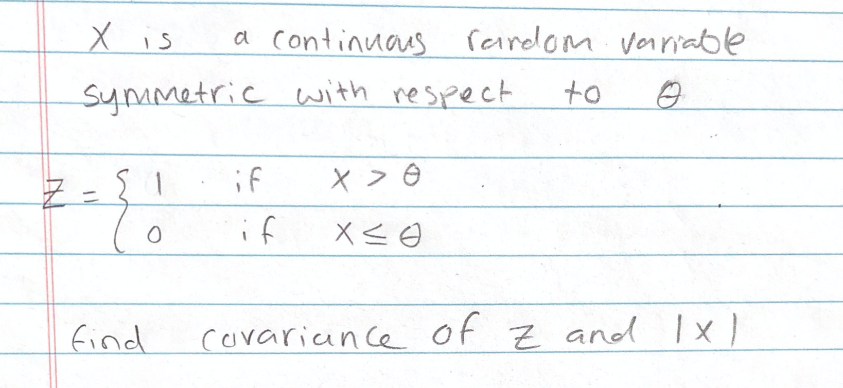 Solved X is a continuous random. variable symmetric with | Chegg.com