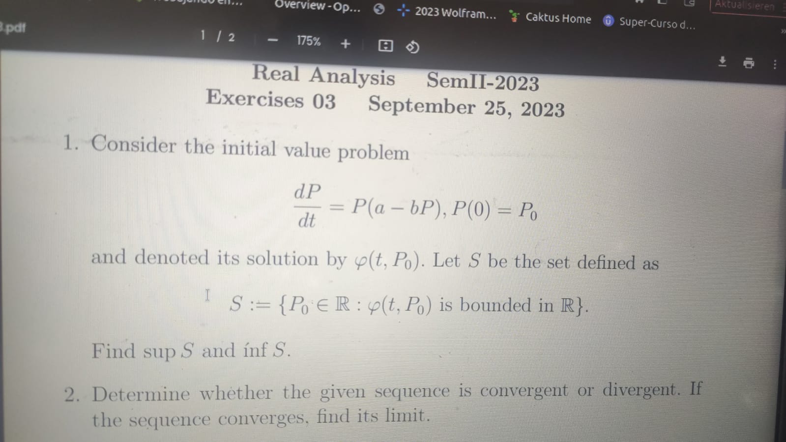 Solved Consider the initial value problem | Chegg.com