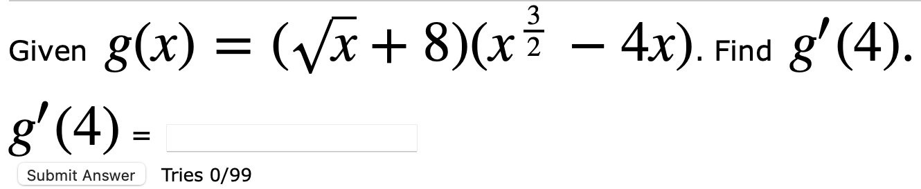 Solved Find the derivative of y=7sinx(6cosx+8sinx) at x=6π | Chegg.com