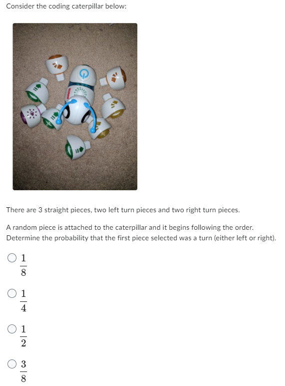 Solved Consider the coding caterpillar below: There are 3 | Chegg.com