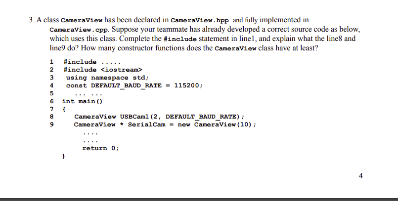 Solved This is a C++ question. Please give an explanation of | Chegg.com