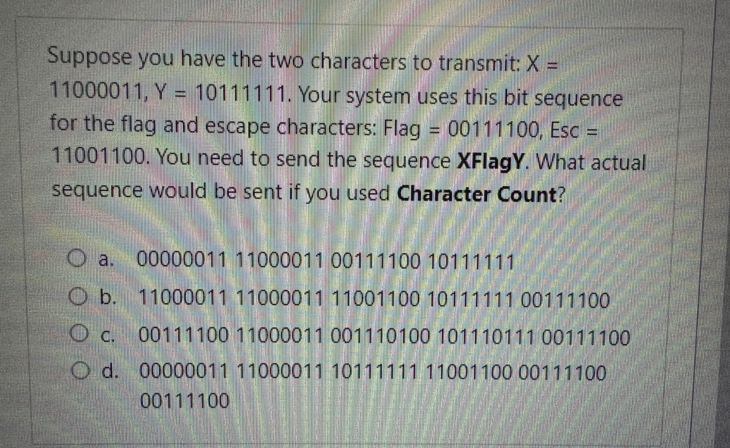 Solved Suppose you have the two characters to transmit: X= | Chegg.com