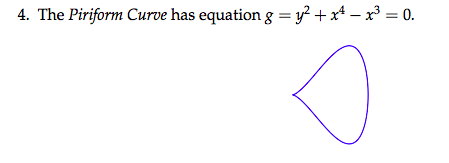 Solved 4. The Piriform Curve has equation g -y2+x*-3-0 | Chegg.com