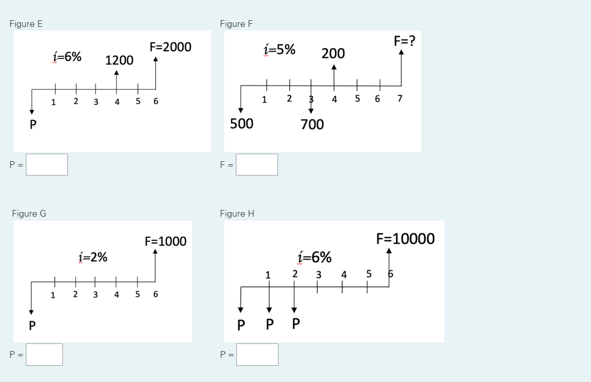 Solved (3 pts. each) Find the unknown quantity in each | Chegg.com