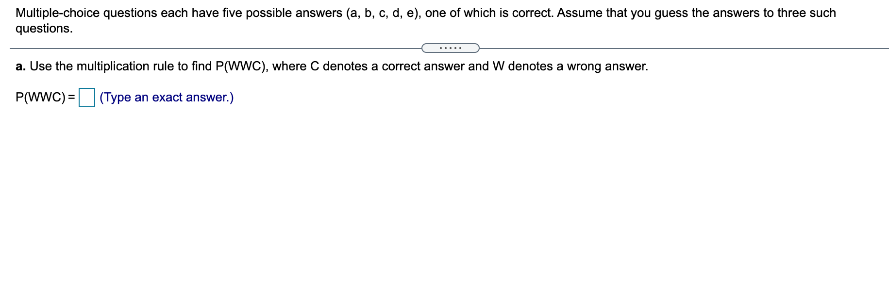 Solved Multiple-choice questions each have five possible | Chegg.com