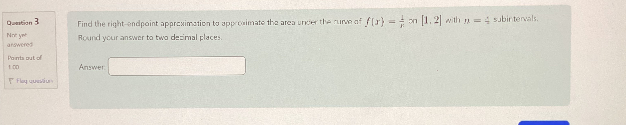 Solved Find the right-endpoint approximation to approximate | Chegg.com