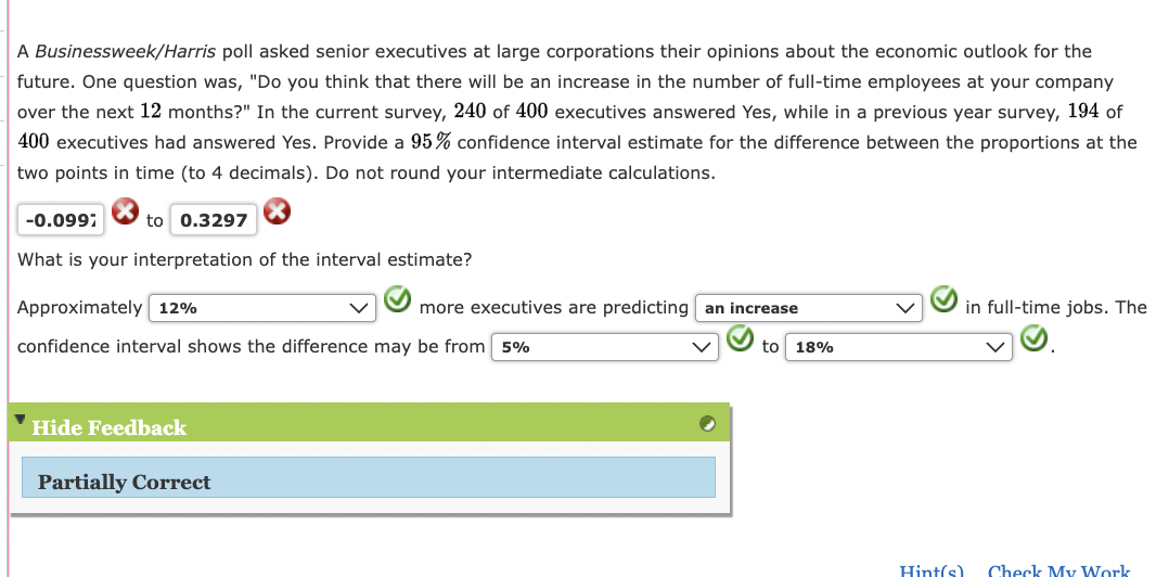 Solved A Businessweek/Harris poll asked senior executives at | Chegg.com
