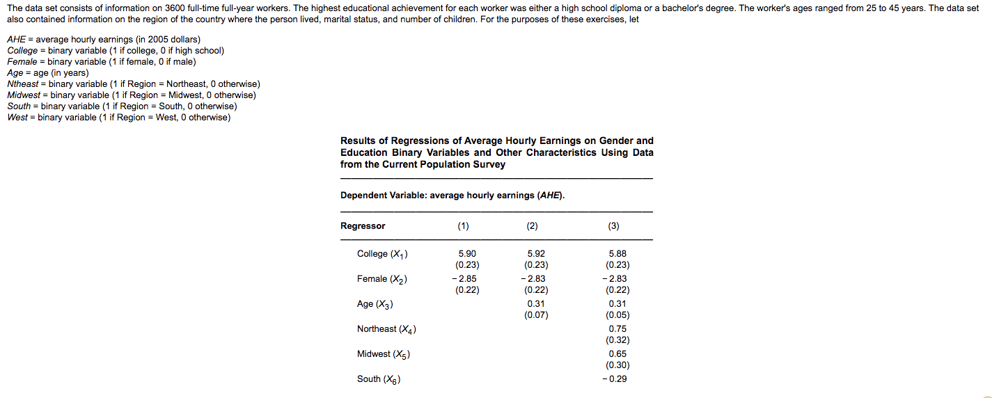 The data set consists of information on 3600 | Chegg.com