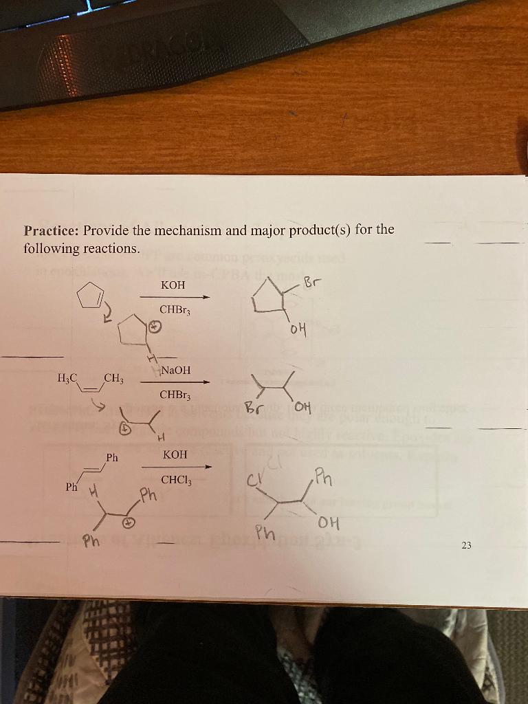 Solved Reactions of Alkenes: Hydrogenation Syn-4 Practice: | Chegg.com