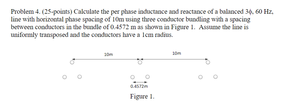 Solved Problem 4. (25-points) Calculate the per phase | Chegg.com