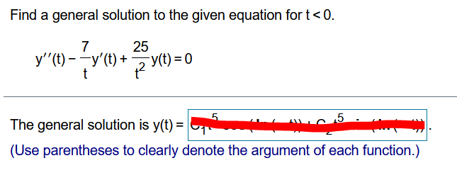 Solved Find a general solution to the given equation for | Chegg.com