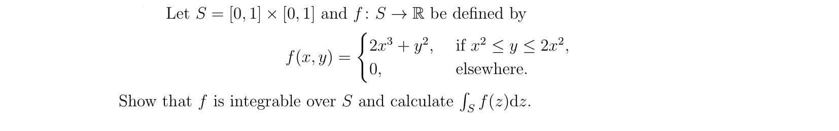 Solved This is a 2nd year advanced calculus question. Please | Chegg.com