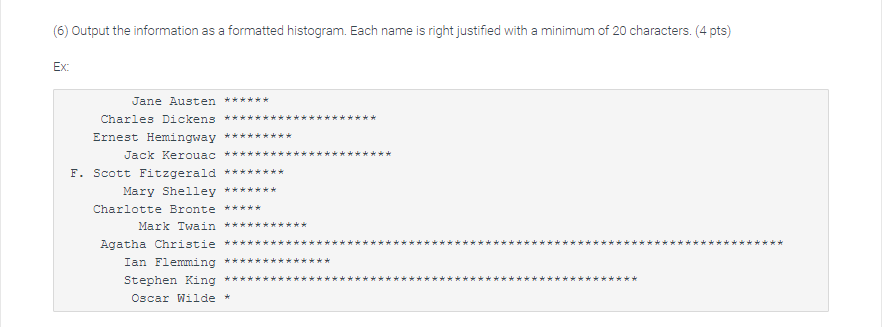Solved \begin{tabular}{l|l} LAB & 9.8.1: LAB*: Program: Data | Chegg.com