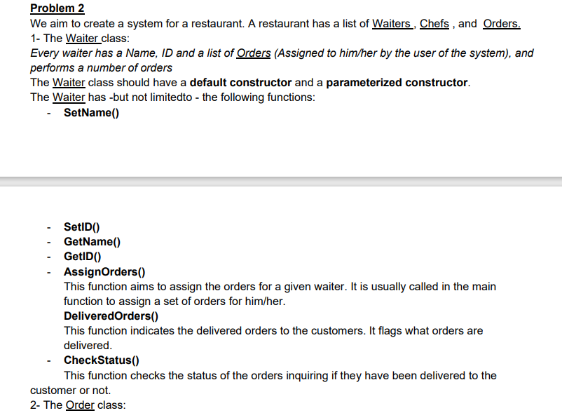 Solved Solve and attach the UML diagram showing only | Chegg.com