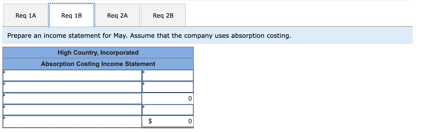 Solved Problem 4-20 (Algo) Variable and Absorption Costing | Chegg.com