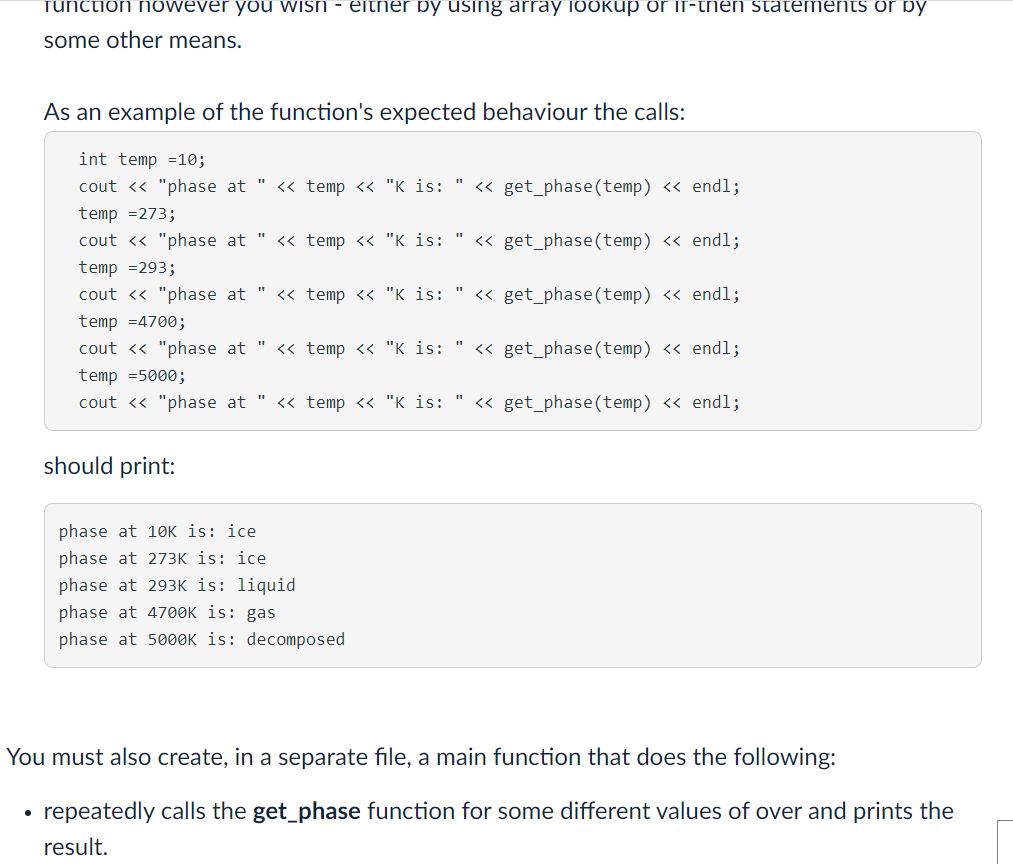 Solved Question 2 - Array Lookup or Conditionals file names: | Chegg.com