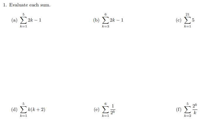Solved Evaluate each | Chegg.com