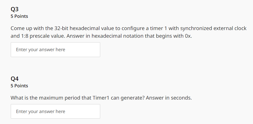 Solved 5 Points Come up with the 32-bit hexadecimal value to | Chegg.com