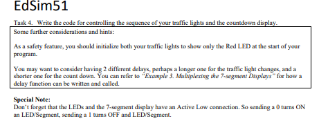 Solved EdSim51 How to Go About It? The various Examples | Chegg.com