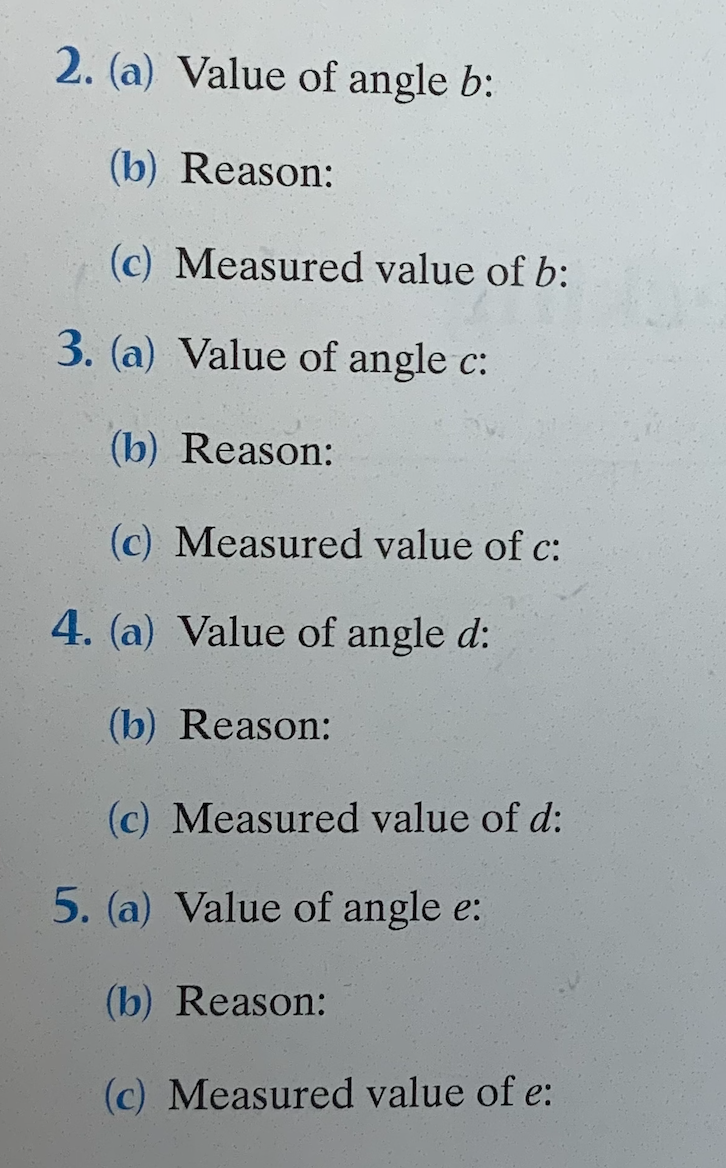 Solved -figure out the value of the indicated angle by using | Chegg.com