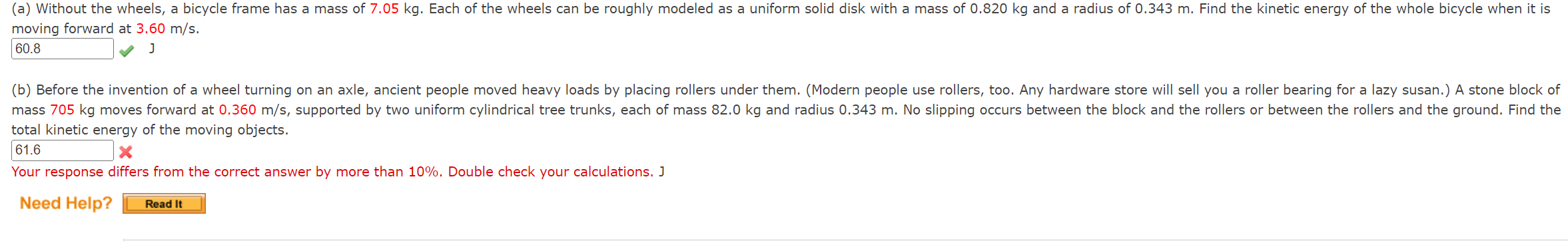 Solved moving forward at | Chegg.com