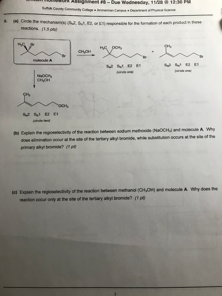 Solved te " nonework Assignment #8-Due Wednesday, 1 1/28 @ | Chegg.com