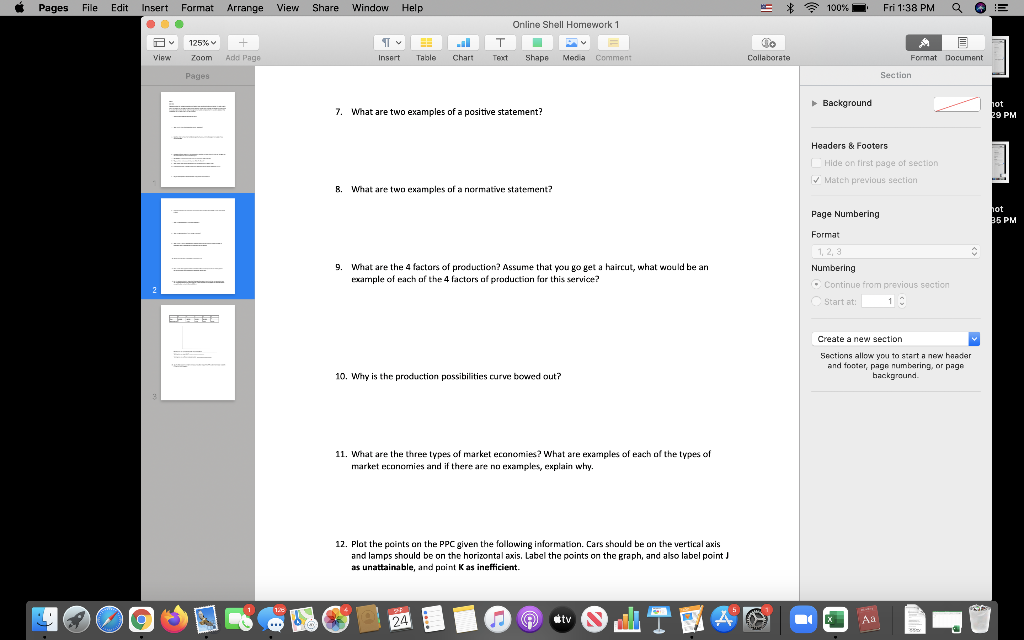 Solved Pages File Edit Insert Format Arrange View Share | Chegg.com