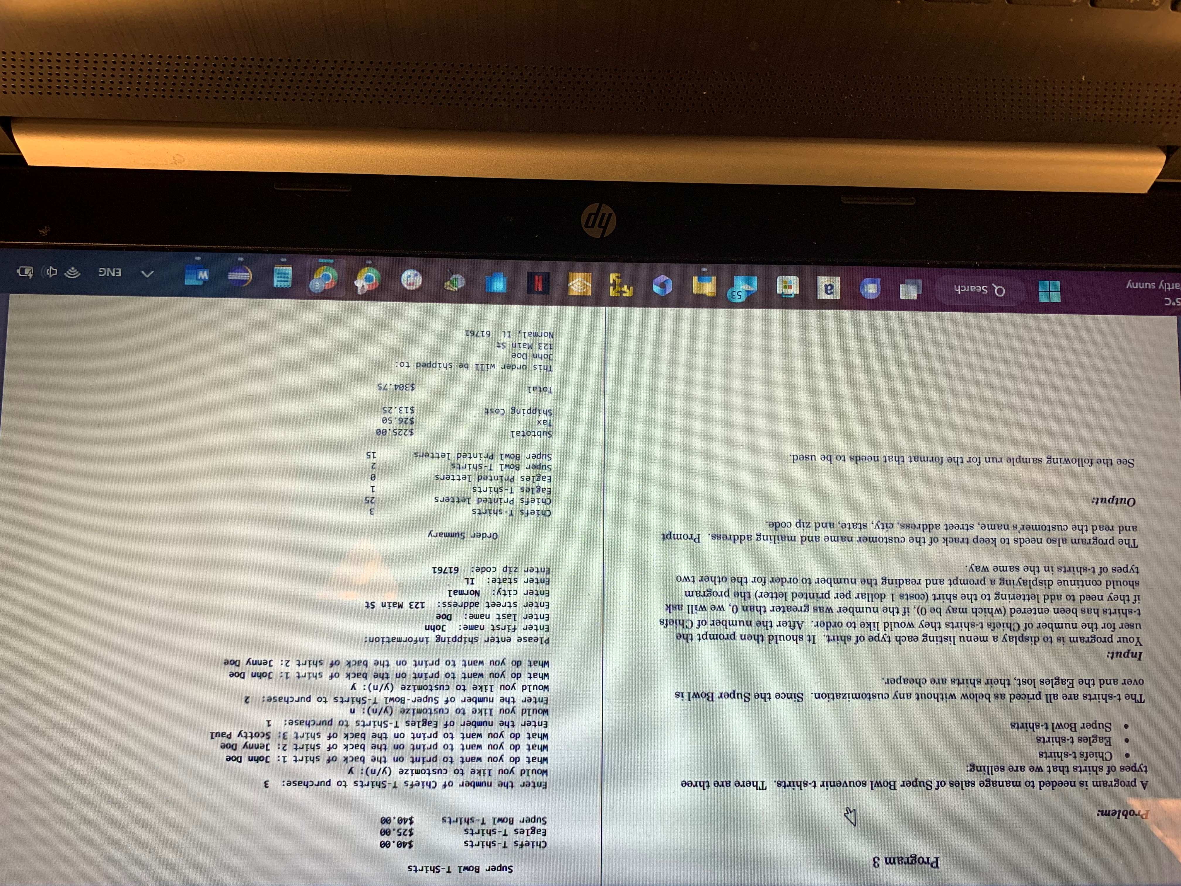 Solved Design: You will need to use the following class for | Chegg.com