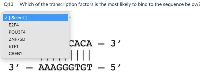Solved Position Weight Matrices Below is what is known as a | Chegg.com