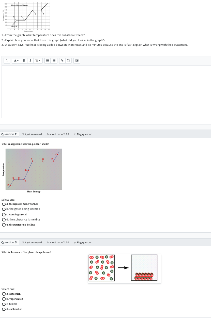 Solved Please answer each question listed. I have a | Chegg.com