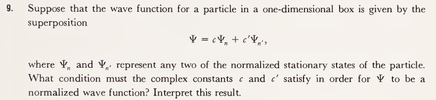 Solved Suppose that the wave function for a particle in a | Chegg.com