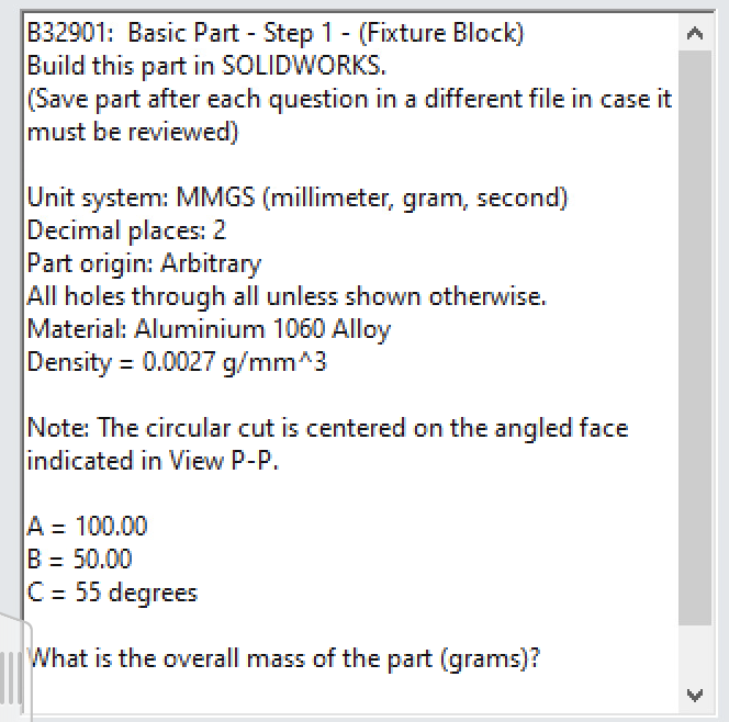 Solved B32901: Basic Part - Step 1 - (Fixture Block) Build | Chegg.com Solved B32901: Basic Part - Step 1 - (Fixture Block) Build | Chegg.com